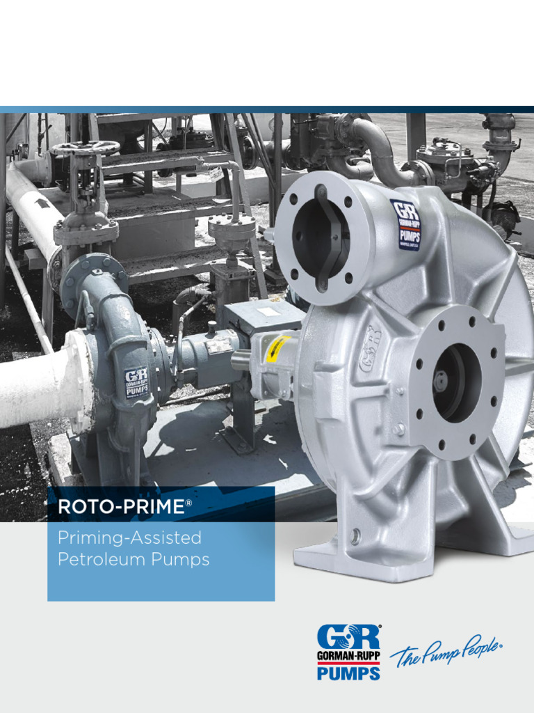 Catalogo GR Roto Prime AV-05970 | PDF | Pump | Gases