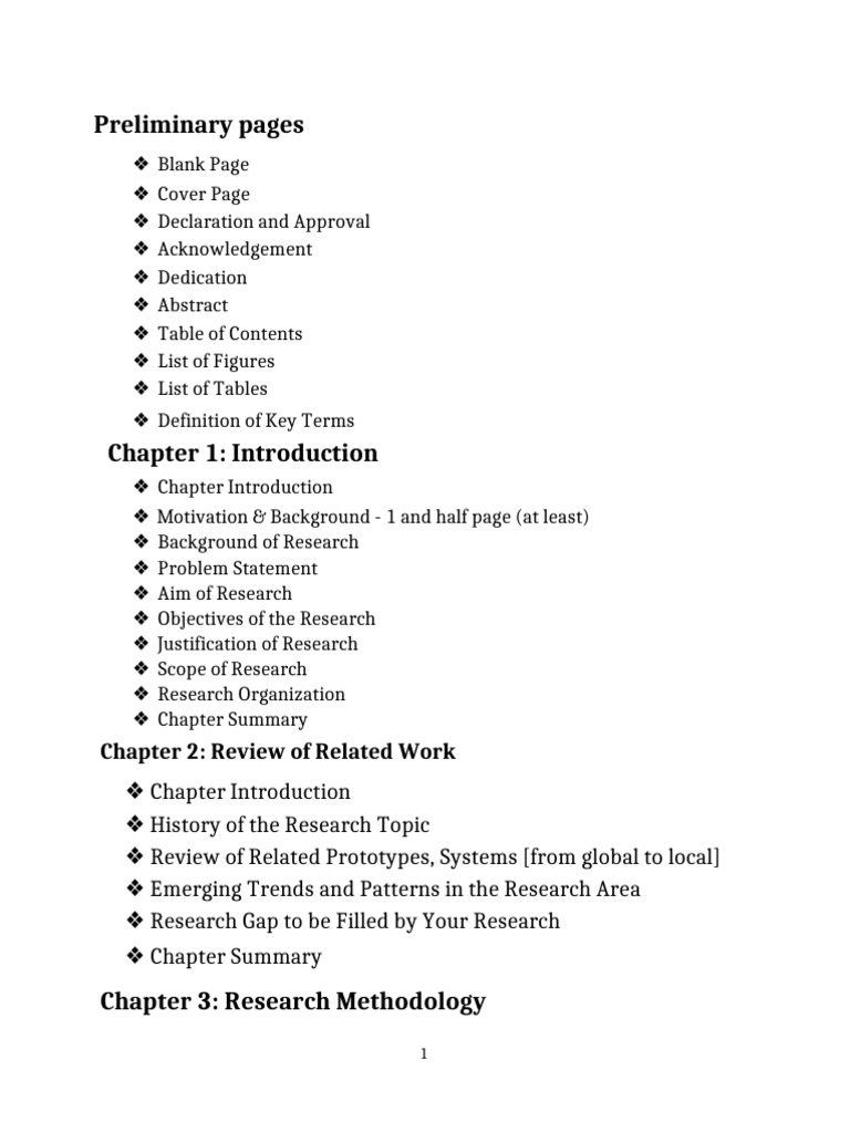 Documentation Structure - Computer Science and DIT | PDF | Methodology | System