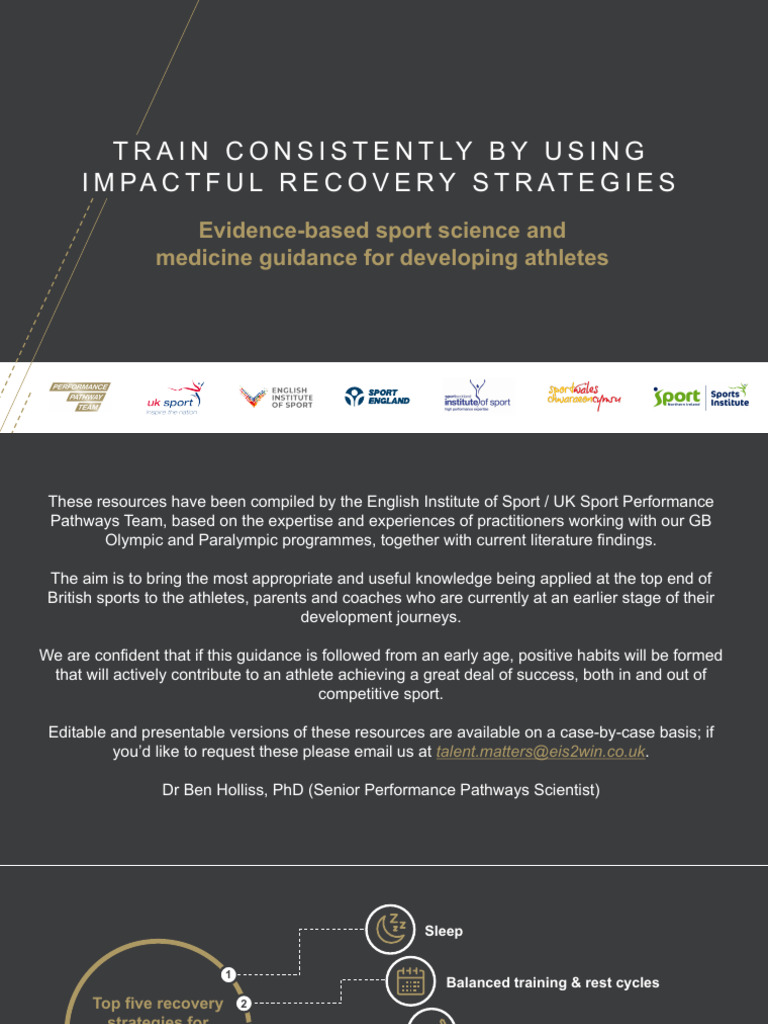 Train-consistently-by-using-impactful-recovery-strategies-full-resource | PDF | Physical Fitness ...