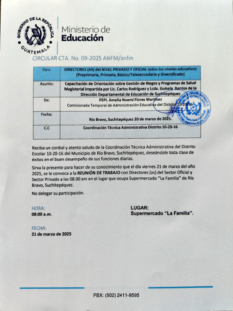 Capacitación GR y Programas de Salud Escolar | PDF