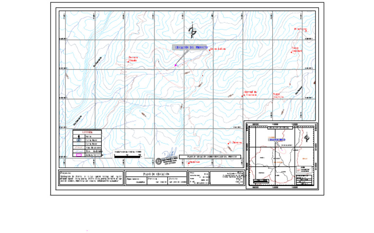 PLANO DE UBICACIÓN- SAN IGNACIO | PDF