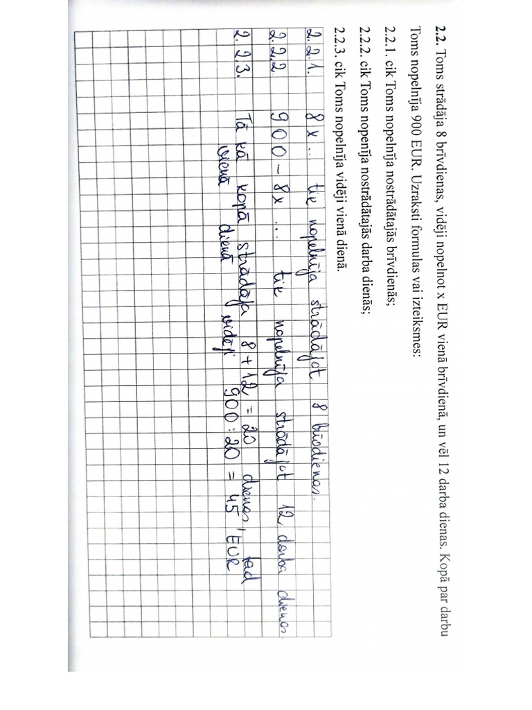 7 8 Uzd Apkopojums Risinajumi II | PDF