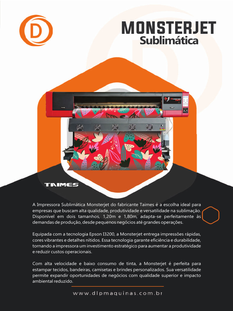 Catalogo Monsterjet Sublimática | PDF