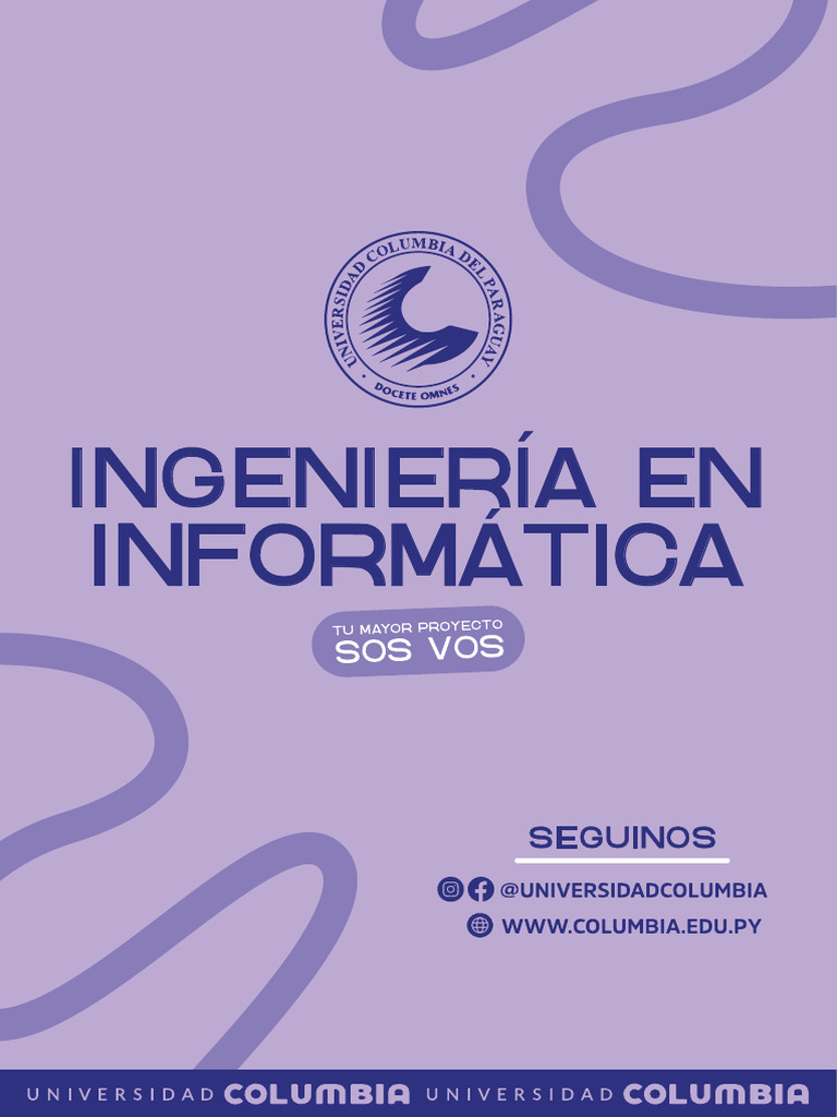 2025 Ing. Informatica | PDF | Informática | Matemáticas Aplicadas
