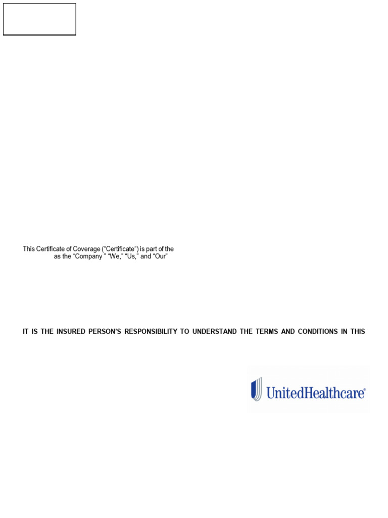 Certificate of Coverage | PDF | Clinical Trial | Physical Therapy