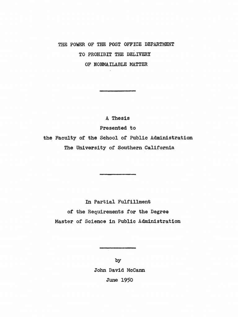 The Power of The Post Office | PDF | Supreme Court Of The United States ...