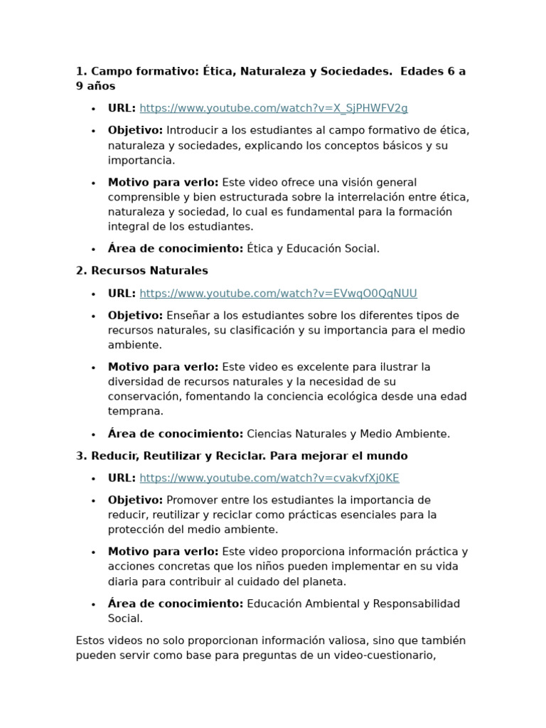 actividad video interactivos | PDF