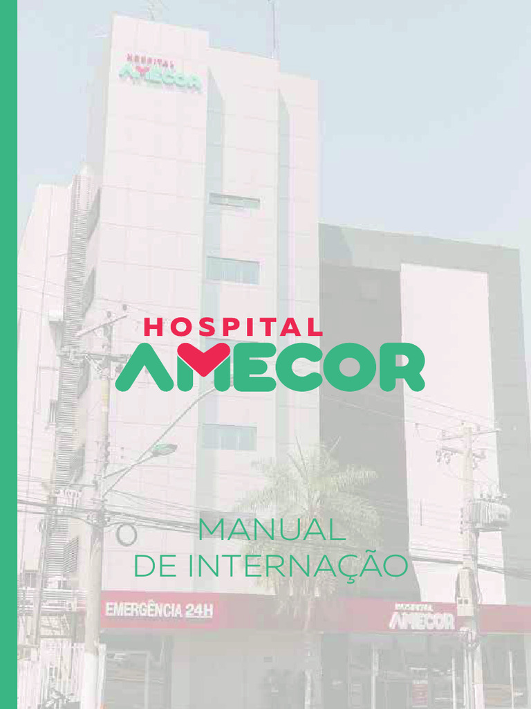 Manual de Internação Hospitalar Amecor | PDF | Hospital | Unidade de ...