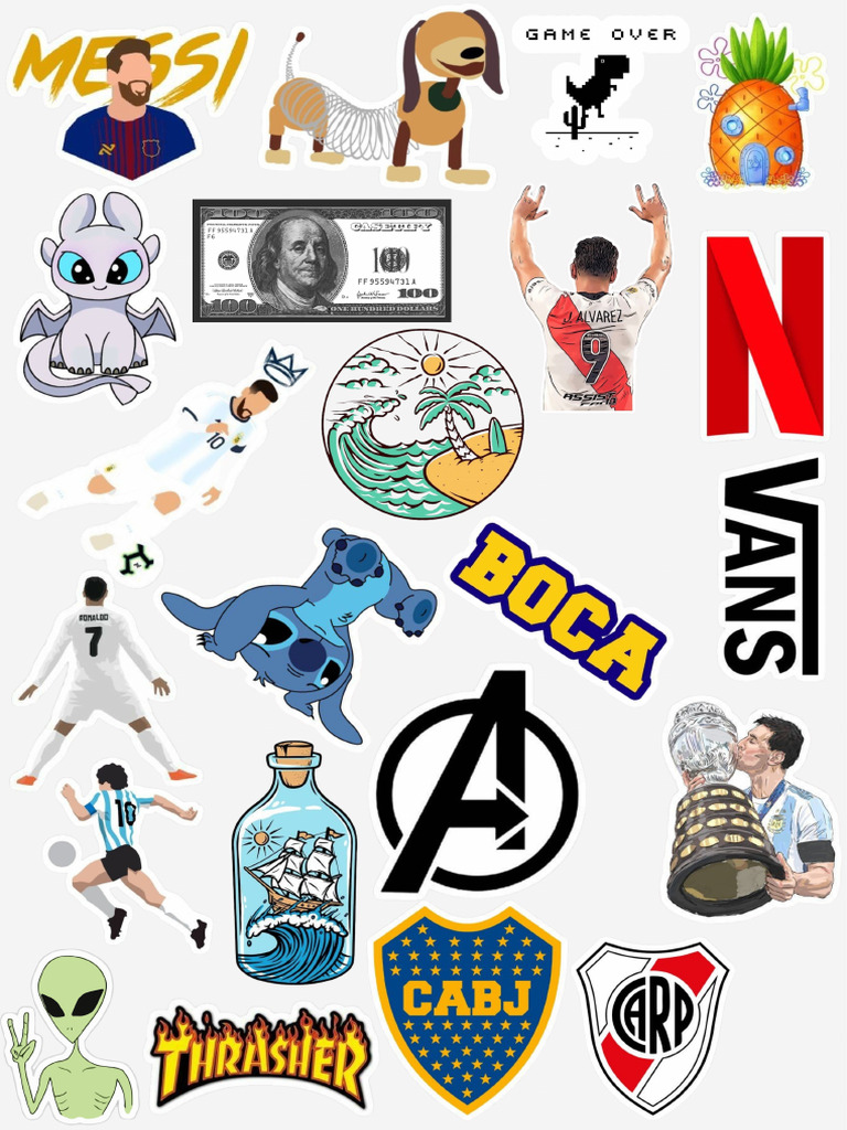 Stickers Mati y Dani Fernande | PDF