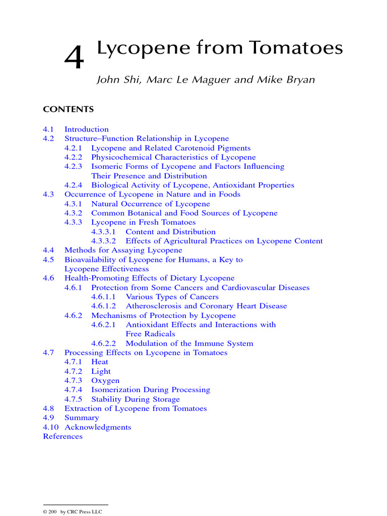 Lyco Pen | PDF | Carotenoid | Chemistry