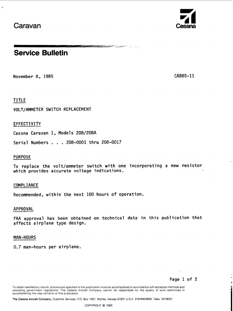 Cab85-11 1 | PDF