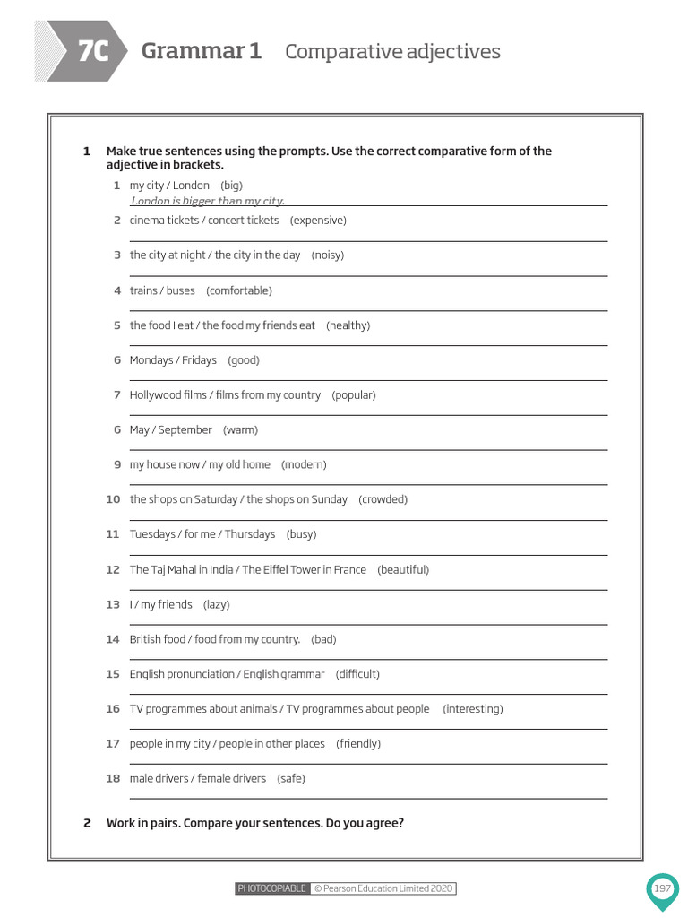 RM A2 PC 7C Grammar1 | PDF