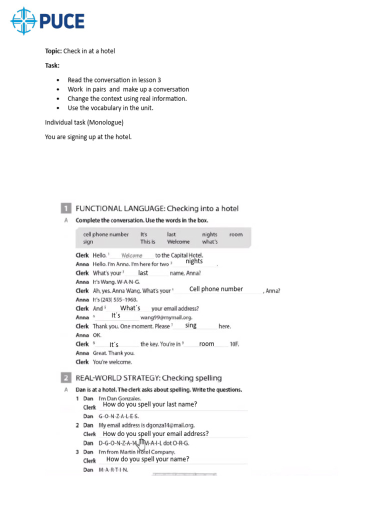 Workbook U.1.3 | PDF