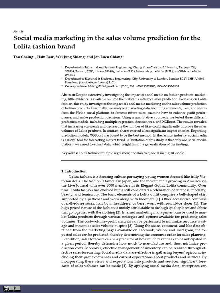 Preprints202111 0227 v1 | PDF | Regression Analysis | Forecasting