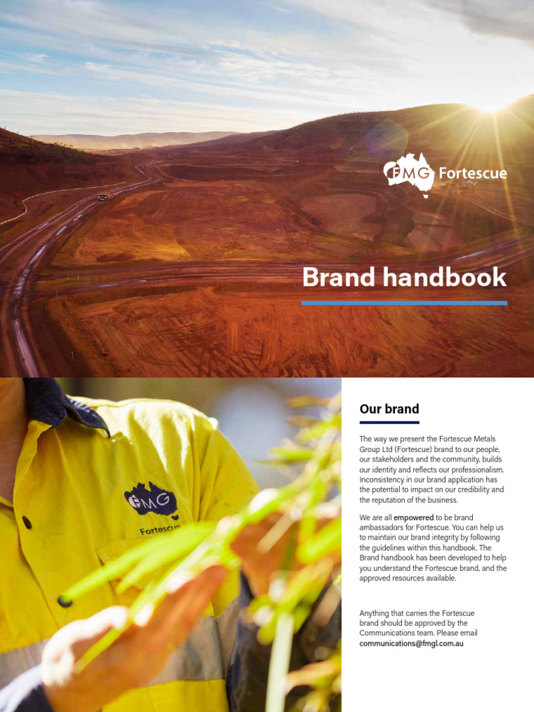 Fortescue Brand Guidelines Handbook | PDF | Microsoft Power Point | Arial