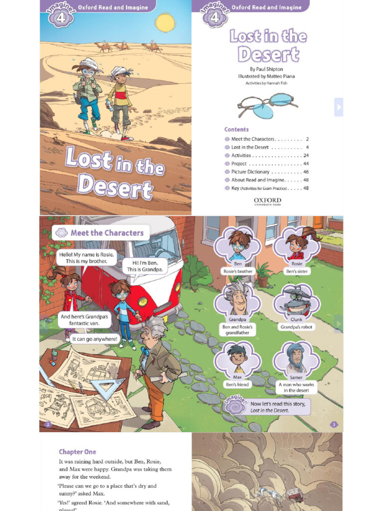 PDF Lost in The Desert PPT - para ECs - Uso Interno | PDF