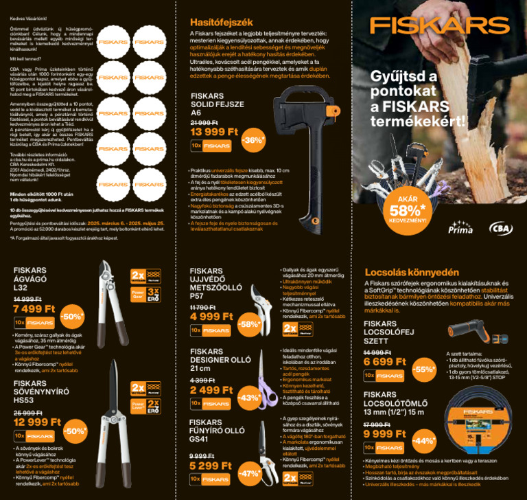 2024CBA FISKARS PROMOelemek FUZETpontgyujto 1209 | PDF