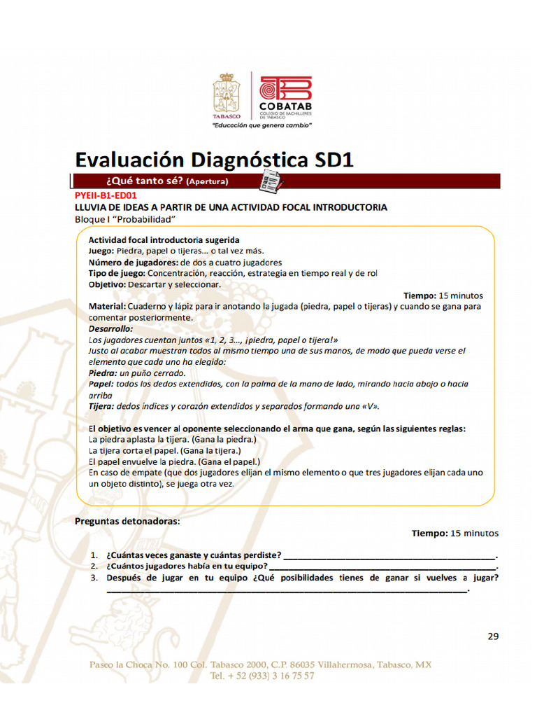 Sexto Semestre. - Guía Didáctica Del Estudiante. - Probabilidad y Estadísica II-DESKTOP-UPAKU2S ...