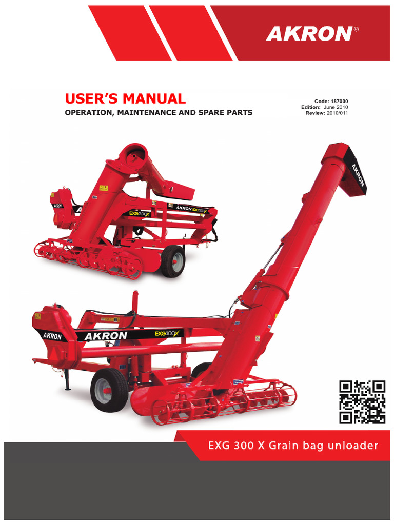 Exg 300X Owner - Parts - Assembly Manual - Jul2019 | PDF | Tractor | Safety