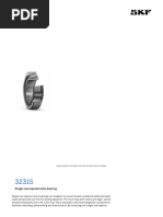 SKF 6205 Deep Groove Ball Bearing Specs | PDF | License | Bearing ...
