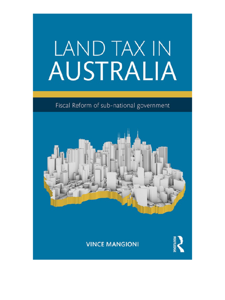 Reforming Land Tax in Australia | PDF | Taxes | States And Territories ...