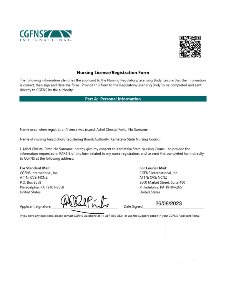 NCNZ1 License-Registration Request Form KNC | PDF | Mail | Zip Code
