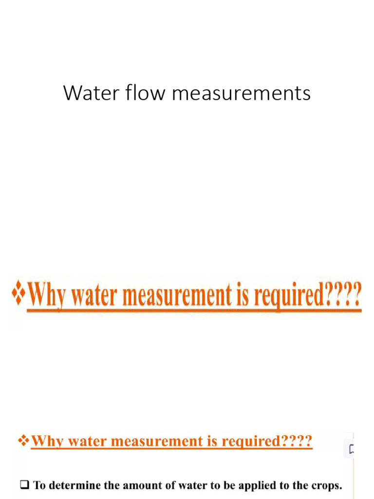 Parshall Flume Water Flow Equations | PDF