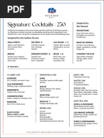 Sushi Hiro Menu and Price List | PDF | Cooking, Food & Wine