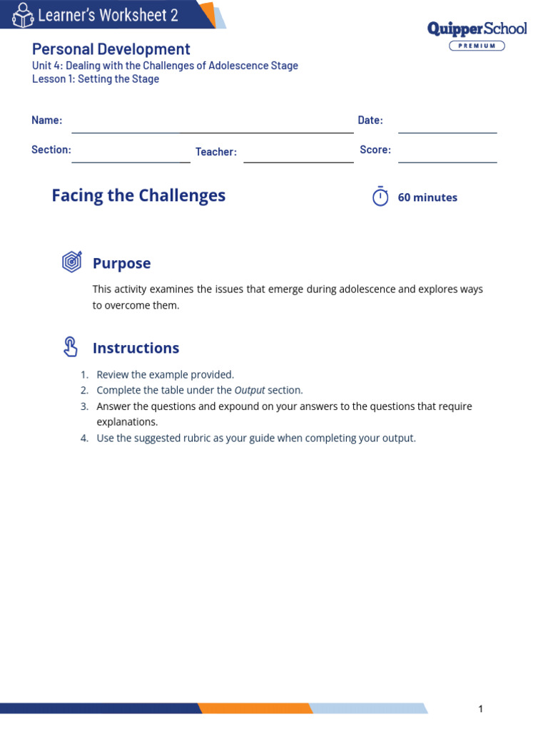 PD-11_12-Q4-0401-Setting-the-Stage-SW2 | PDF | Adolescence | Alcohol Abuse