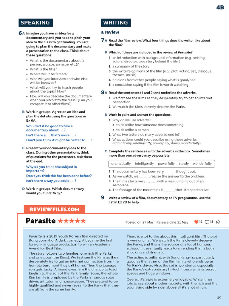 Speakout - b1+ - Students - Book (Dragged) 9 | PDF