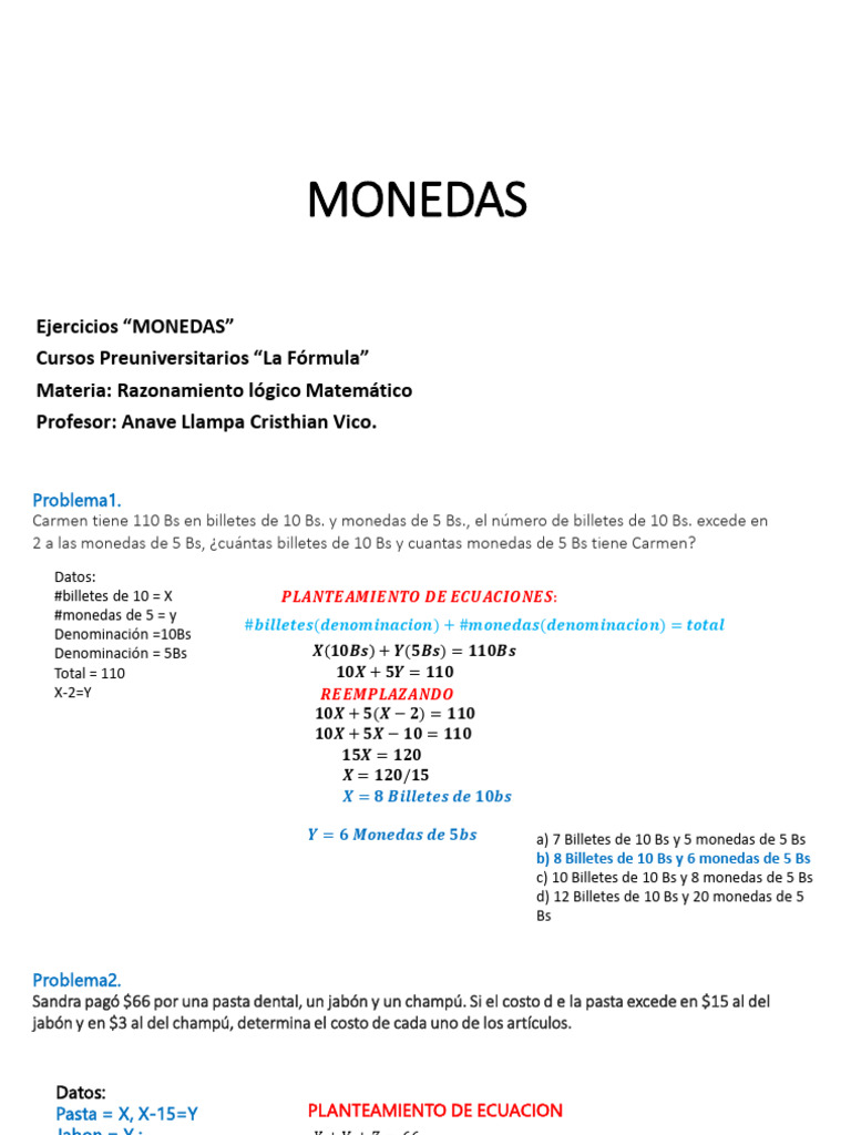 Ejer 4# Costos | PDF | Billete de banco | Moneda