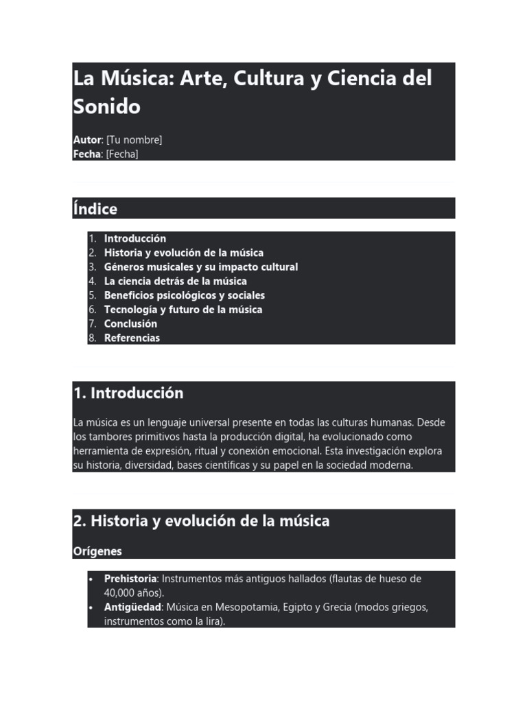 Musica Historia | PDF | Instrumentos musicales | Musicología