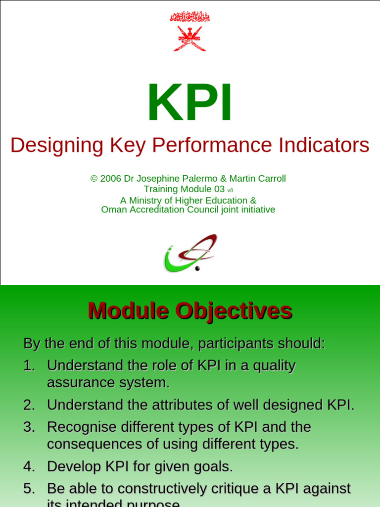 2 - KPI - Designing Key Performance Indicators | PDF | Performance ...