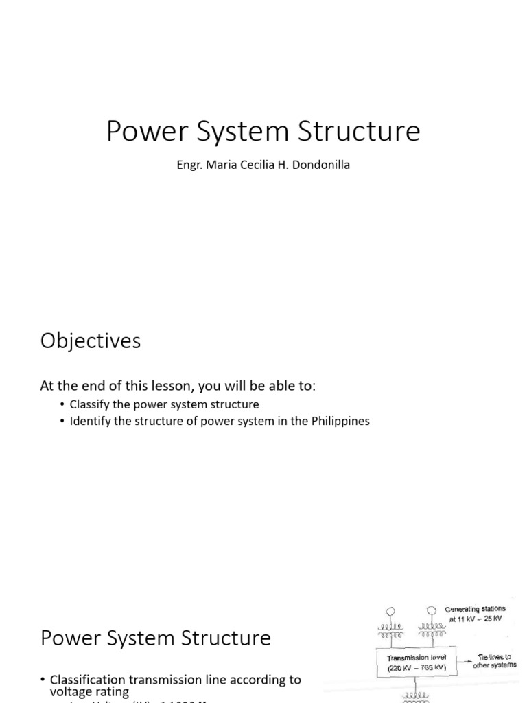 Power System Structure | PDF | Electric Power Transmission | High Voltage Direct Current