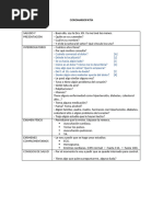 Guía de evaluación clínica SAMPLE-OPQRST | PDF | Relaciones personales ...