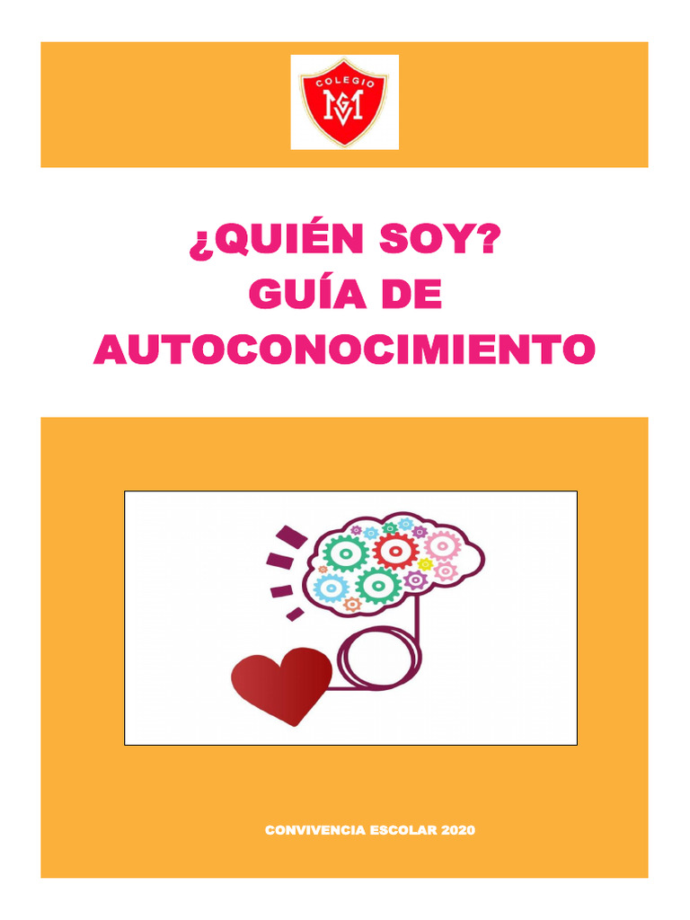 Cuadernillo de Autoconocimiento | PDF | Las emociones | Autoestima