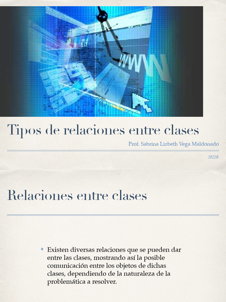 06 Relaciones Clases | PDF | Herencia (Programación Orientada a Objetos) | Programación de ...