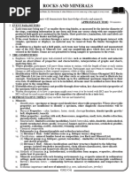 Grade 5 Science Lesson 2: Rocks and Soil | PDF | Rock (Geology ...