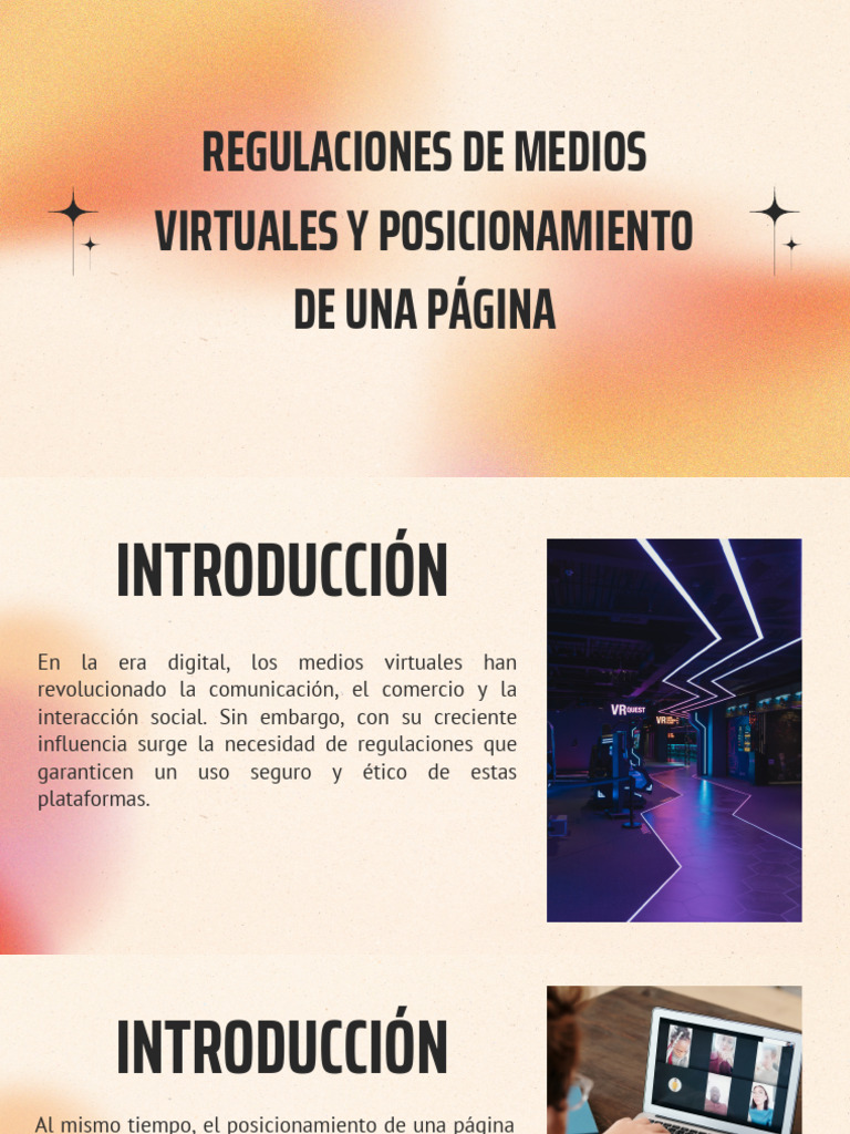 Regulación de Medios Virtuales y Posicionamiento de Una Página | PDF | Posicionamiento en ...