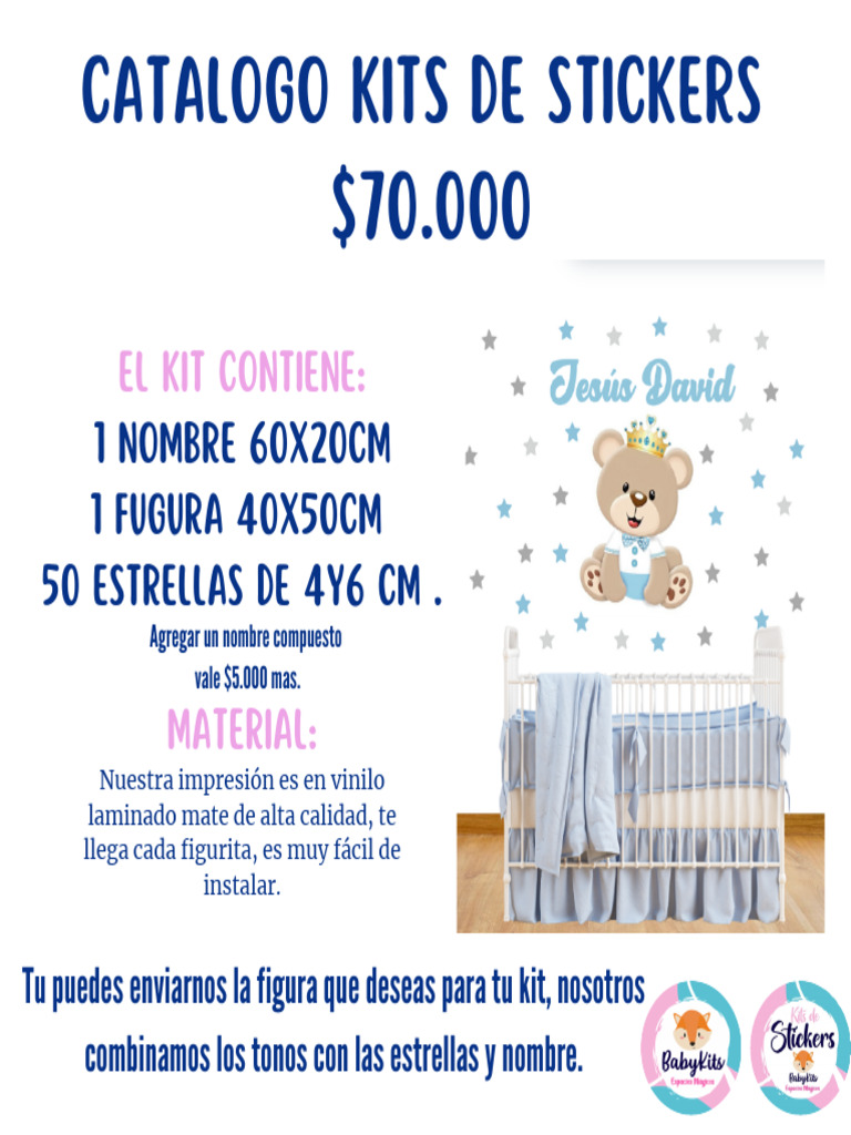 Catalogo Kits de Stickers $70.000 | PDF