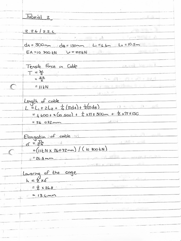 Tutorial 2 Memo - Homework | PDF
