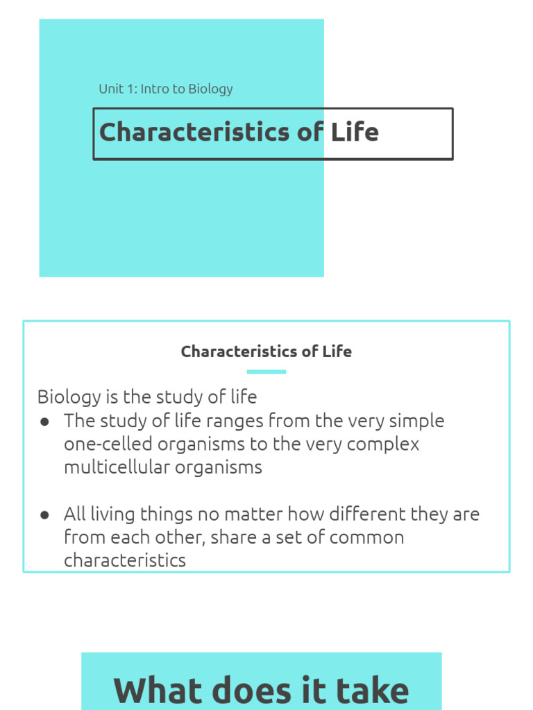 Fetus and the 8 Characteristics of Life | PDF | Life | Organisms