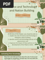 Lesson 6 The Philippine Government Science and Technology Agenda | PDF
