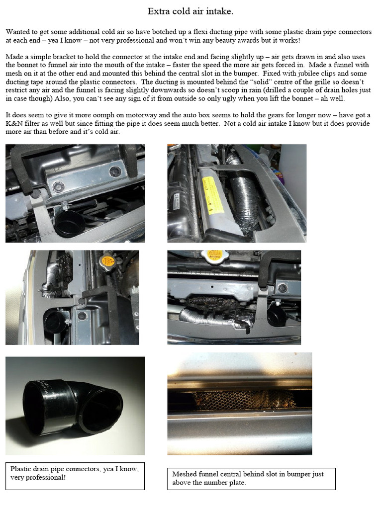 Extra Cold Air Intake | PDF