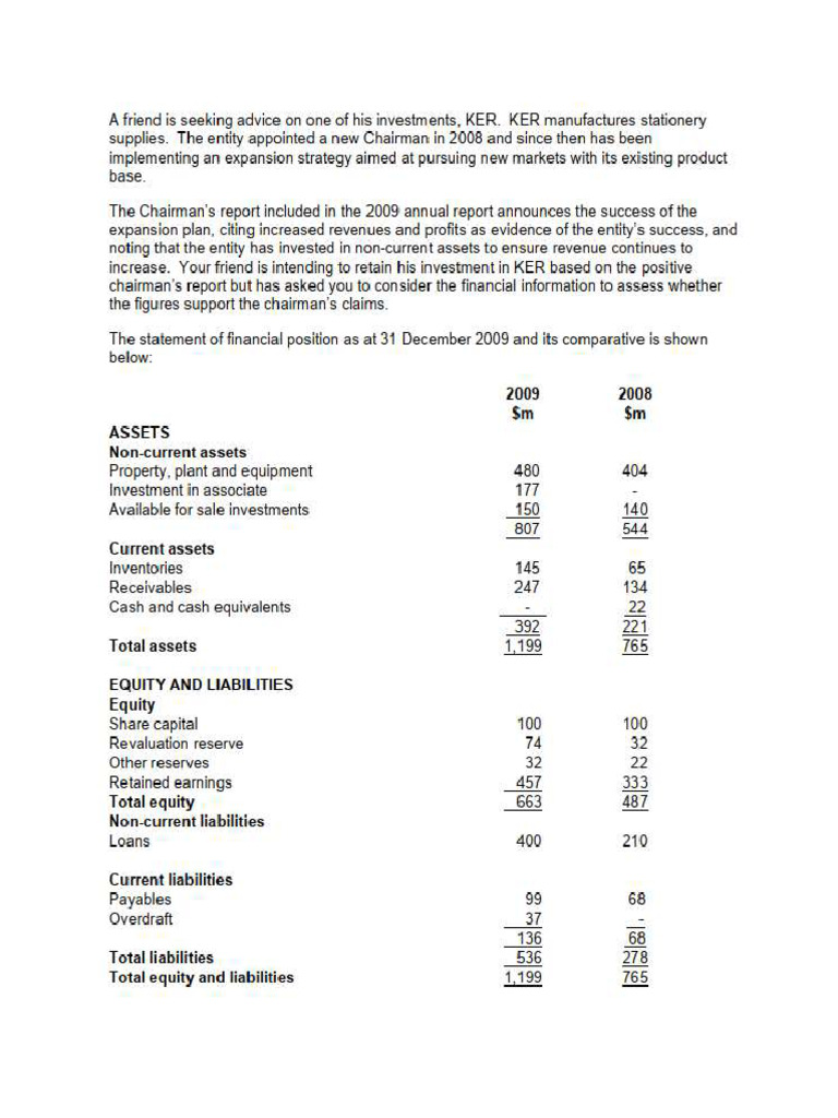 Ratio Analysis - ACFR SET1 | PDF