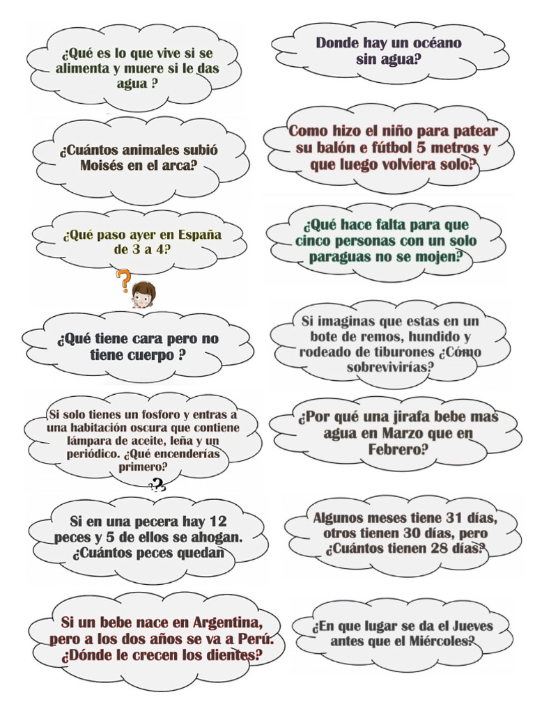 Preguntas Capciosas | PDF