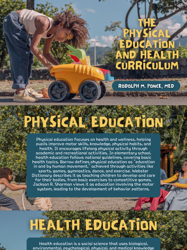 Definition of Physical Education and Health | PDF