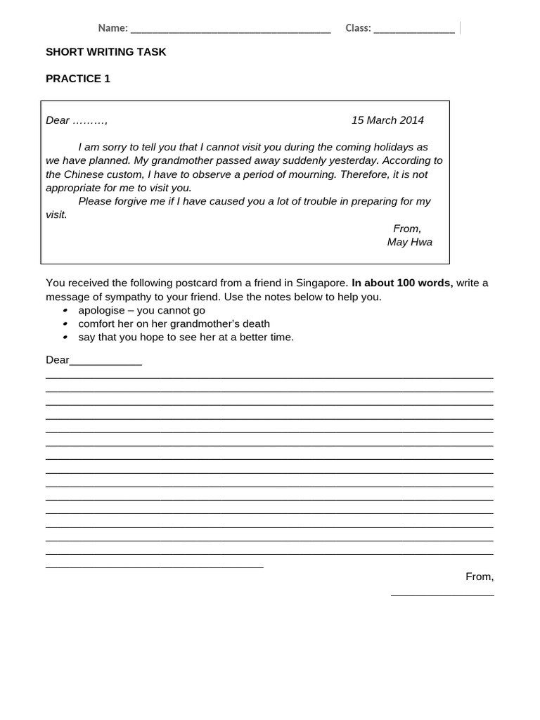 Pt3-Writing-message-English-Module | PDF