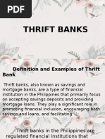 Thrift Banks in The Philippines | PDF