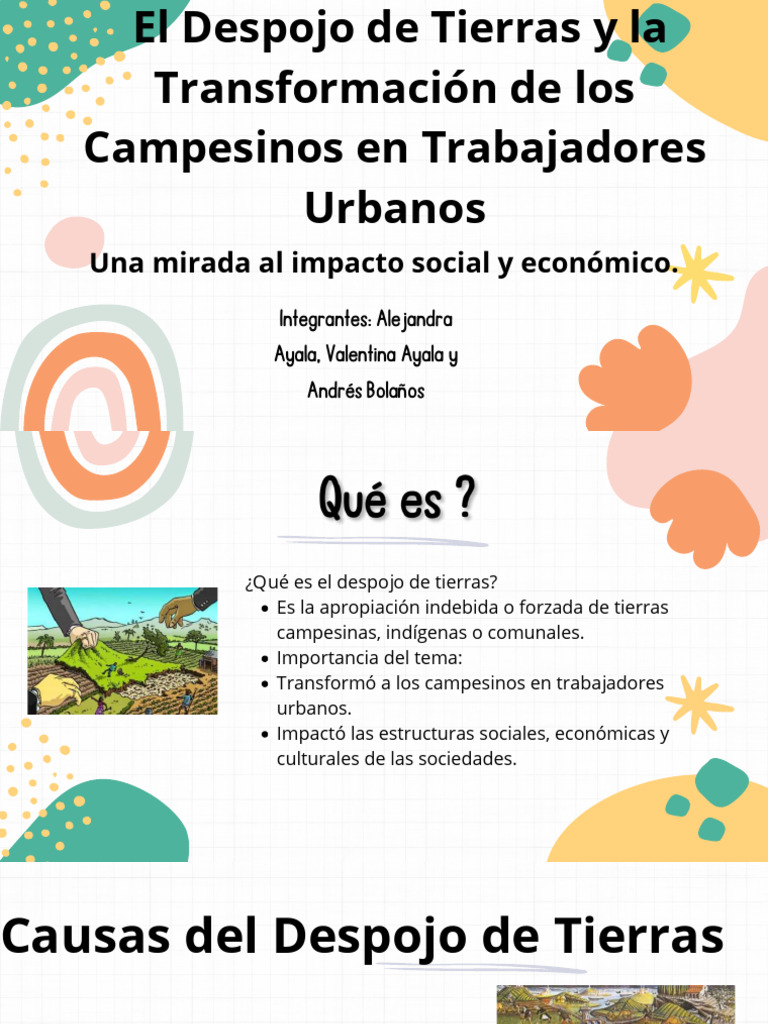 Presentacion Proyecto Creativo Organico Multicolor Pastel (2) (1) | PDF